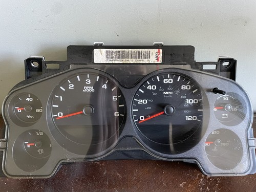 2009 -2013 GMC Sierra 1500 Instrument Panel Gauge Cluster 128k Match ID ...