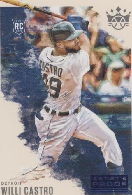 2020 Panini Diamond Kings - Willi Castro #65 Artist Proof Blue (RC) for ...