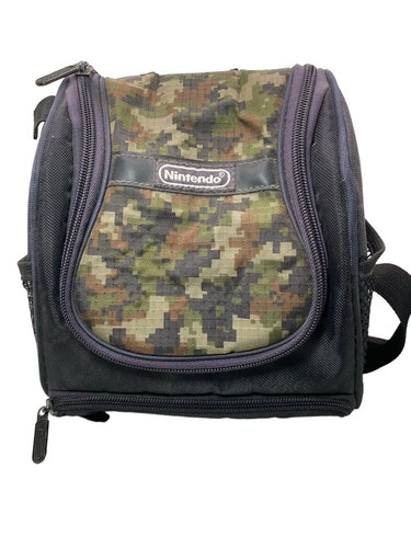 Nintendo Camo Mini Backpack Travel Carry Case Bag DS Gameboy Video Game ...
