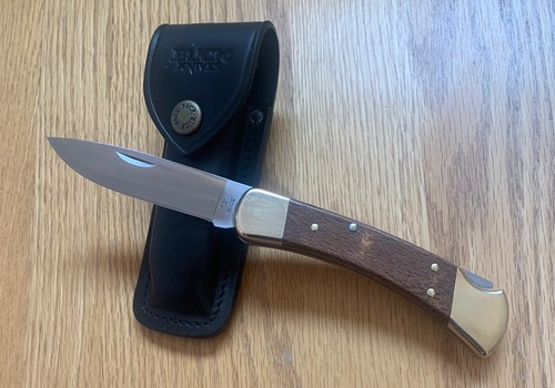 BUCK 110 DROP POINT KNIFE NEVER USED N21 | eBay