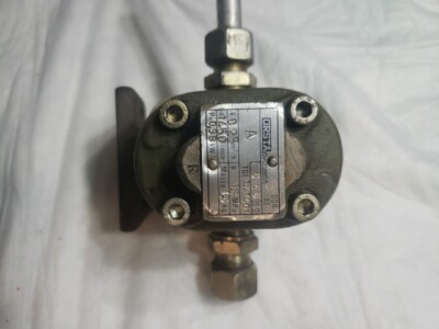 ORSTA Hydraulik #TGL 17-747401 GEAR MOTOR PUMP (SHAFT IS FREE AND SPINS ...