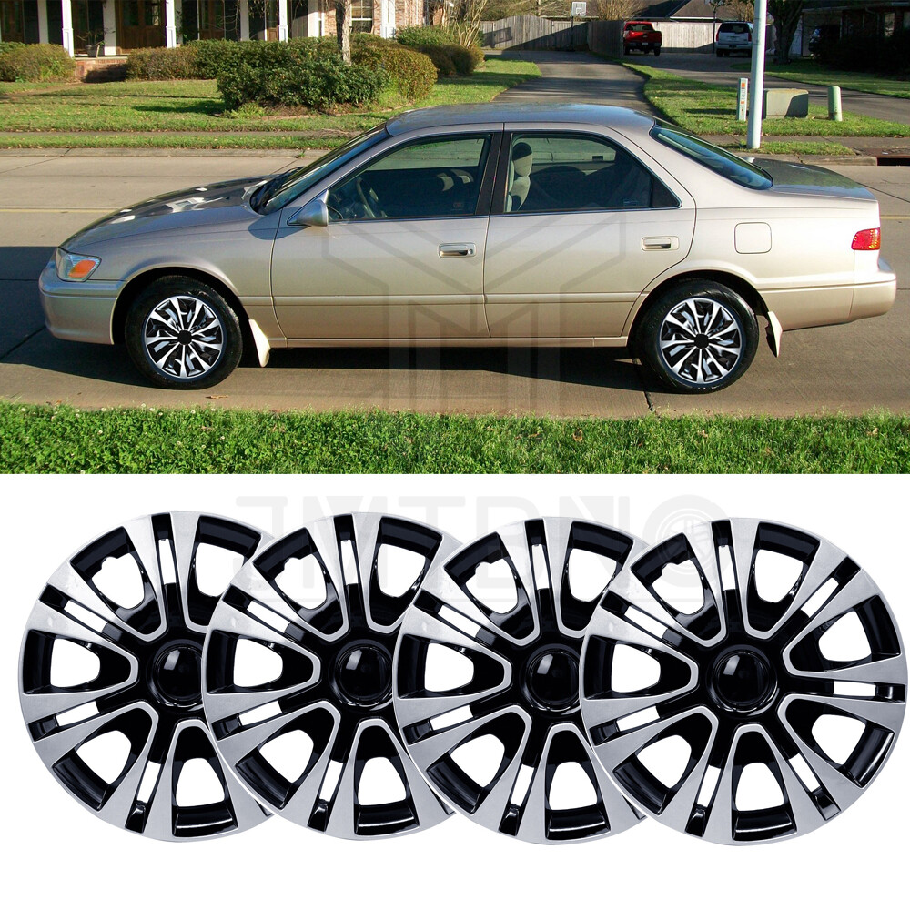 Set of 4 For Toyota Camry 15" Wheel Covers Full Rim Snap On Hub Caps ...