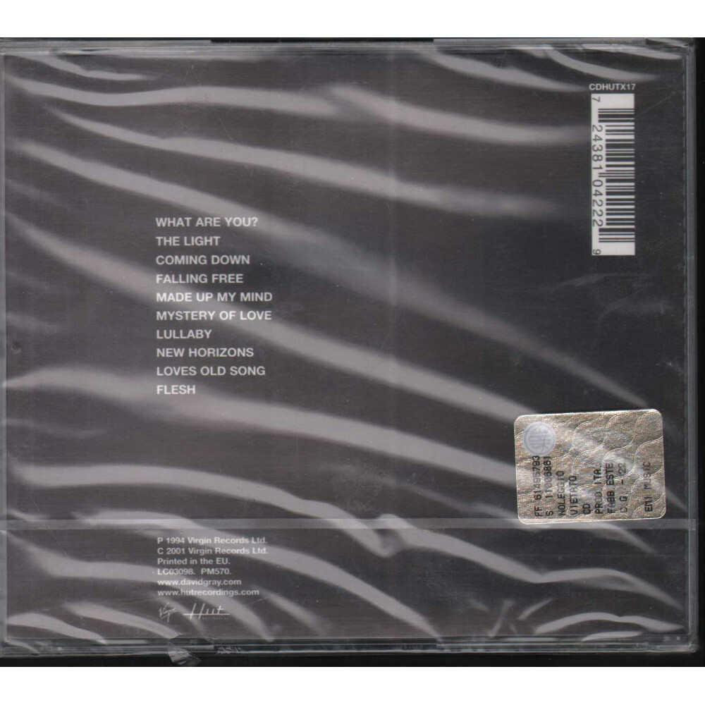 David Gray ‎CD Flesh / Emi Hut Recordings ‎– Cdhutx 17 Sealed | eBay