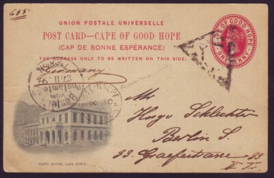 CAPE STATIONERY 1899 TRIANGULAR AND STEINKOPF POSTMARK | eBay