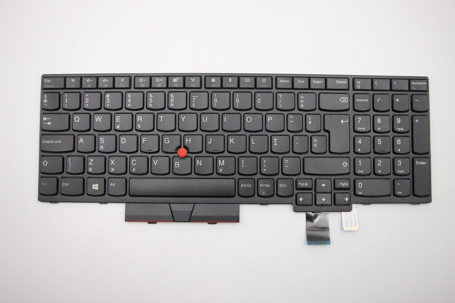 Original 01EN947 Lenovo Thinkpad Keyboard Dutch Non Backlight T580 P52 ...