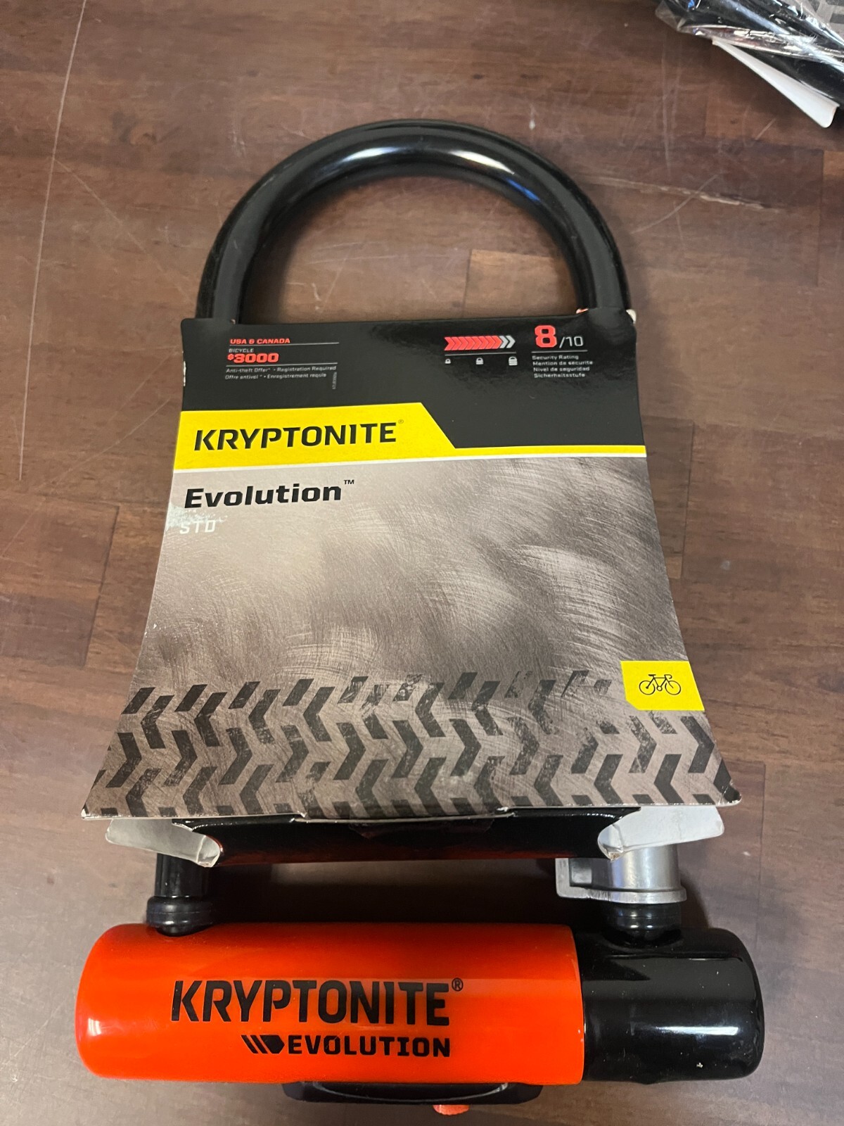 Kryptonite Evolution Series 4 STD U-lock 4 X 9 for sale online | eBay