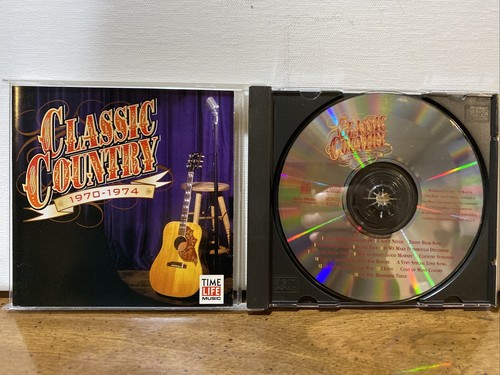 TIME LIFE CLASSIC COUNTRY 1970-1974 CD! 15 TRACKS W/DOLLY PARTON-MEL ...