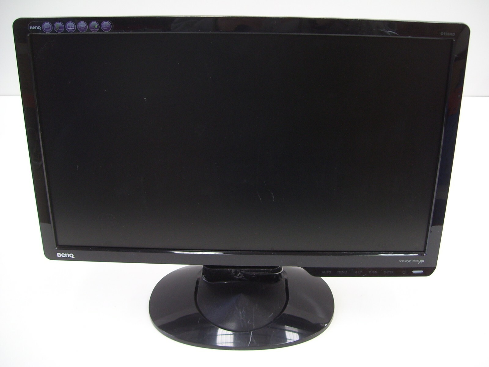 BENQ WIDESCREEN 16:9 LCD MONITOR G920HD 720P HD SENSEEYE+ 18.5" VGA DVI ...