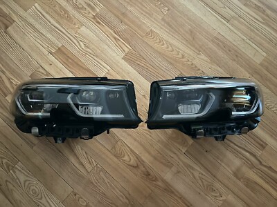 BMW G20 G21 Laser Headlights Black edition Left and Right LHD complete ...
