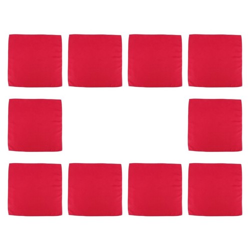 10Pcs 48X48cm Polyester Cloth Napkins for Restaurant Wedding Dinner ...