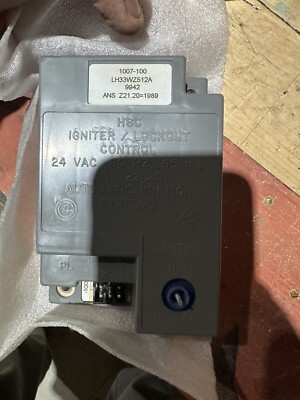 New Carrier LH33WZ512A 1007-100 Spark Ignition / Lockout Control Board ...
