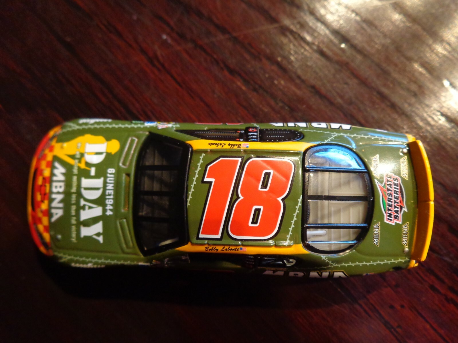 BOBBY LABONTE #18 MBNA D-DAY 60TH ANNIVERSARY 2004 CHEVY MONTE CARLO ...