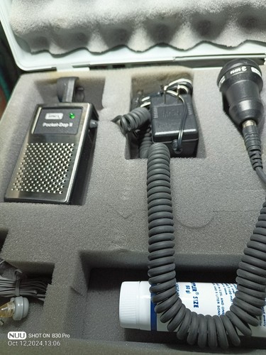 Imex Pocket-DOP II Doppler W/ 3.0mHz Probe, Earphones, Case | eBay