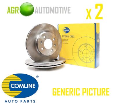 COMLINE REAR BRAKE DISCS SET BRAKING DISCS PAIR OE REPLACEMENT ADC2613 ...