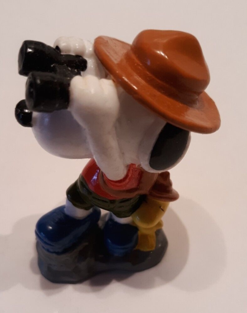 2 Snoopy Whitman's Sampler Boy Scout hiking bird watching 2" PVC ...