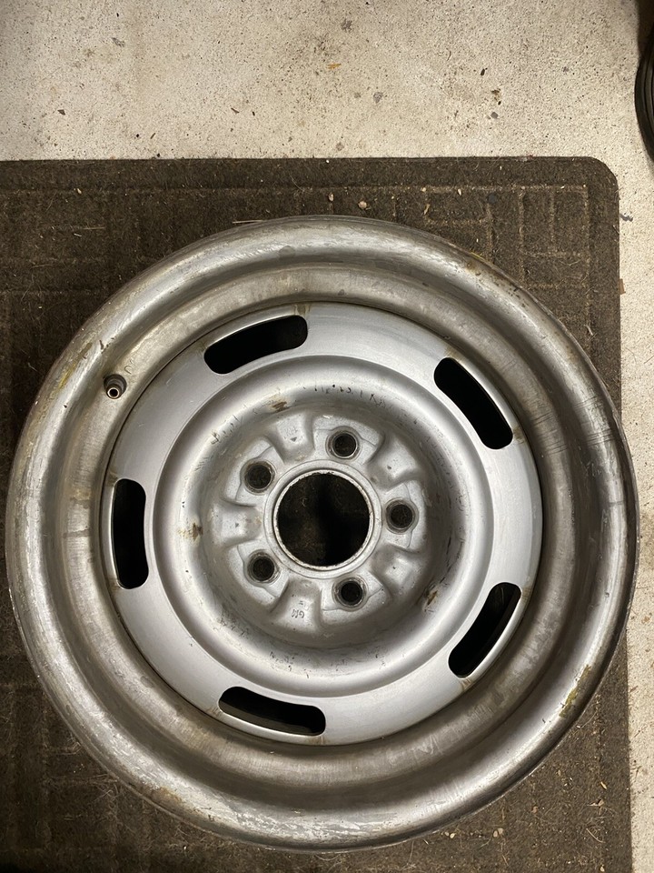Rare 15x6 DG Code Corvette Rally Wheels Original 1967 Dated 2/67 by ...