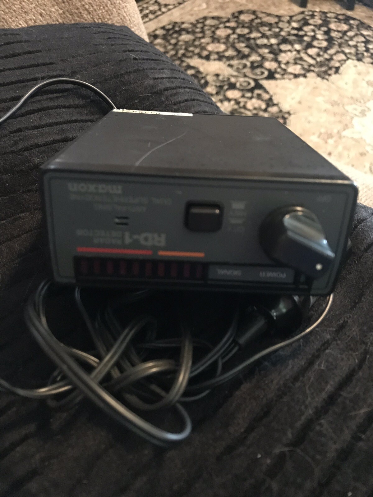 Maxon RD-1 Radar Dectector Anti-Falsing Dual Superhetrodyne | eBay