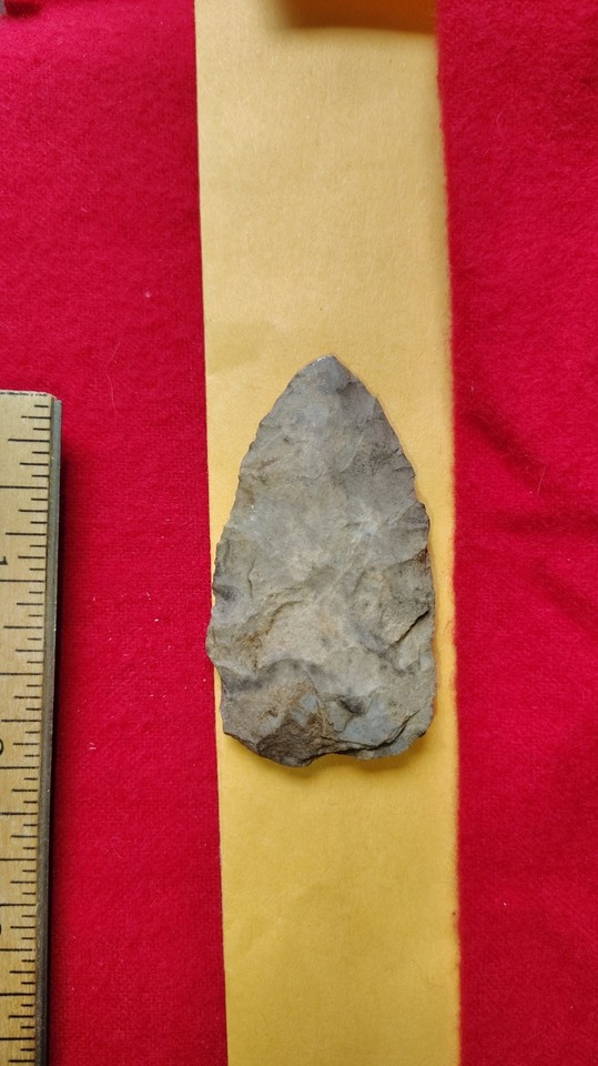 👉GREAT 2 1/4" PENNSYLVANIA PALEO HI LO CLOVIS TYPE ARROWHEAD GUARANTEED 👈 | eBay