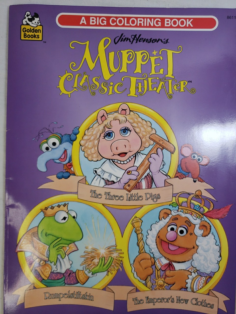 Jim Henson’s Muppet Classic Theater Coloring Book 1995 Golden Books ...