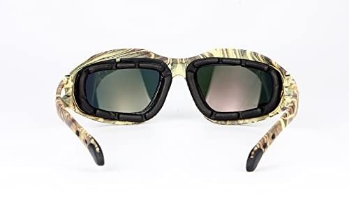 DPLUS Polarized Motorcycle Riding Goggles, Cycling Glasses Sports ...