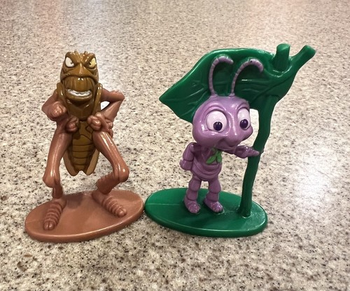 Disney Pixar A Bug's Life Lot of 2 General Mills Vintage Figures 1998 ...