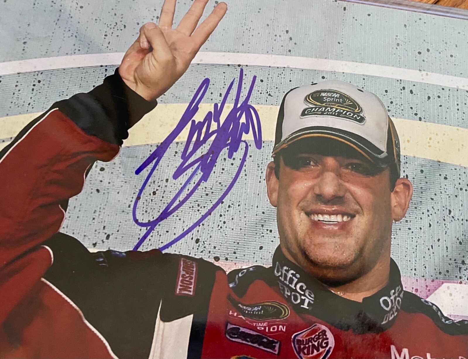 Tony Stewart Authentic Hand Signed Autograph 11x14 Photo | eBay