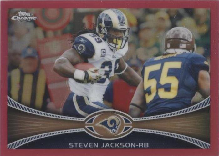 2012 Topps Chrome - Steven Jackson #87 BCA Refractor /399 for sale ...