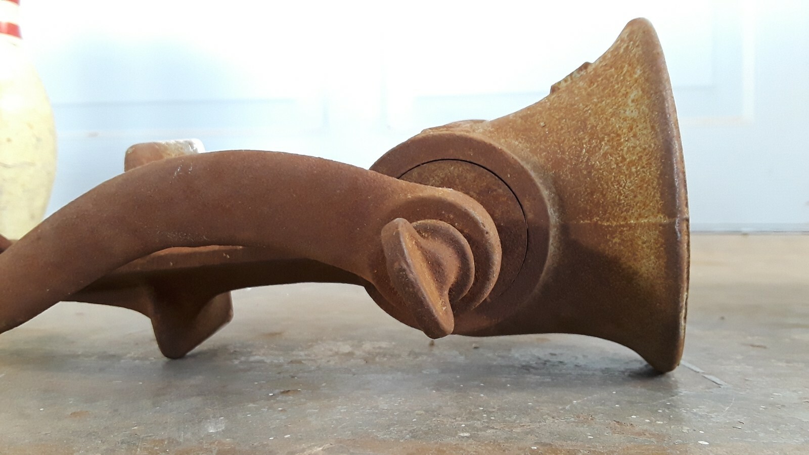 vintage No. 2 UNIVERSAL GRINDER Food Meat Chopper HAND CRANK table ...