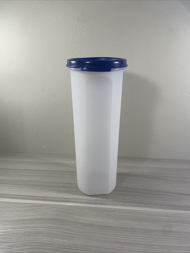 Tupperware Modular Mates Round #4 Keeper Dark Blue Seal New! | eBay