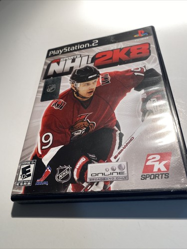 NHL 2K8 (Sony PlayStation 2, 2007) Hockey Sports Video Game PS2 zan ...
