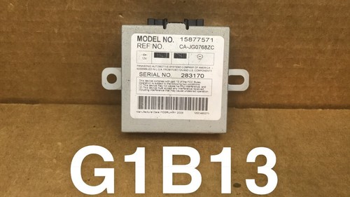2008 GMC YUKON SUBURBAN TAHOE REAR VIEW CAMERA CONTROL MODULE 15877571 ...