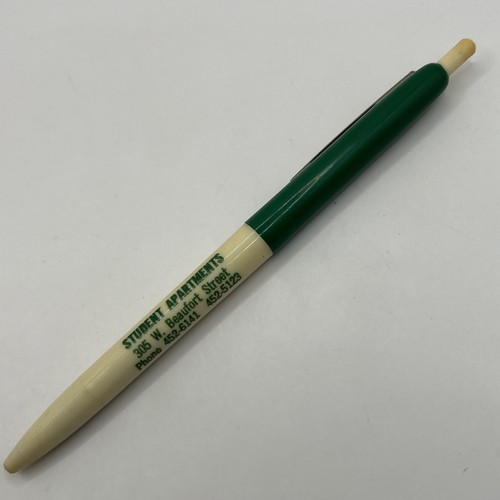 VTG Ballpoint Pen STUDENT APARTMENTS Illinois State University Normal ...