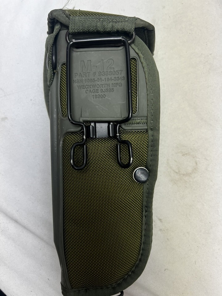 US Military M12 UM12 Holster Beretta M9 92F M1911 Ambidextrous OD US ...