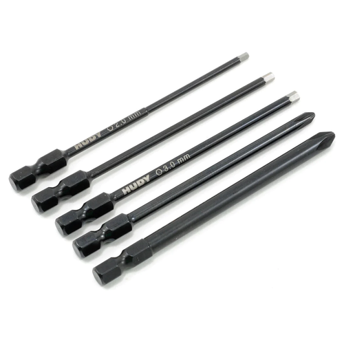 Hudy Power Tool Tip Set (2.0, 2.5, 3.00mm & 4.0, 5.8 Phillips) 190070 ...