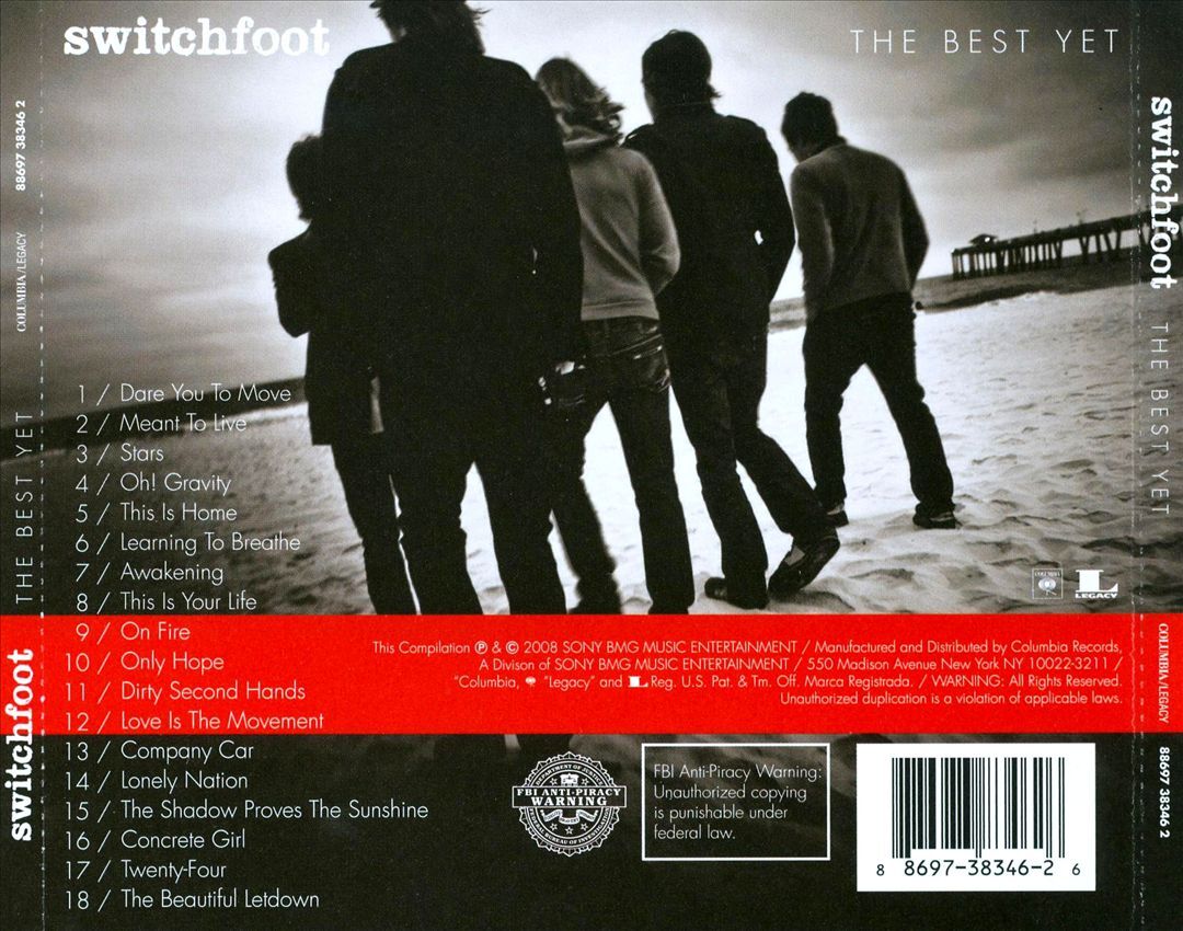 SWITCHFOOT - THE BEST YET NEW CD 886973834626| eBay