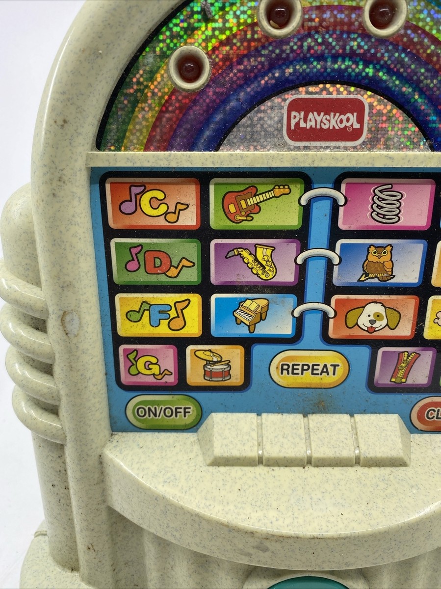 Playskool Radio Jukebox Playskool MFG Co., Est. 1928 Made In Chicago