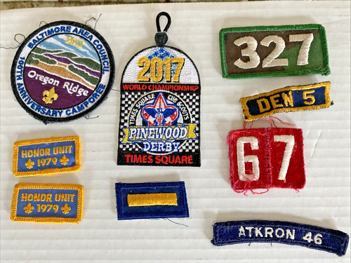 9 BOY SCOUTS OF AMERICA BADGES PATCHES LOT BSA | eBay