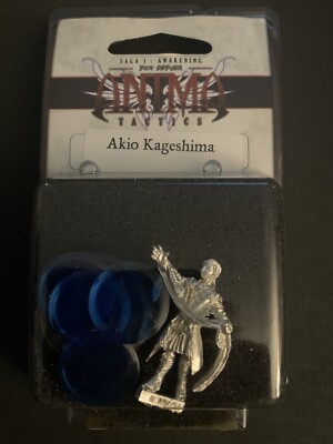 Anima Tactics Metal Miniature Akio Kageshima Saga 1: Awakening NIB ...