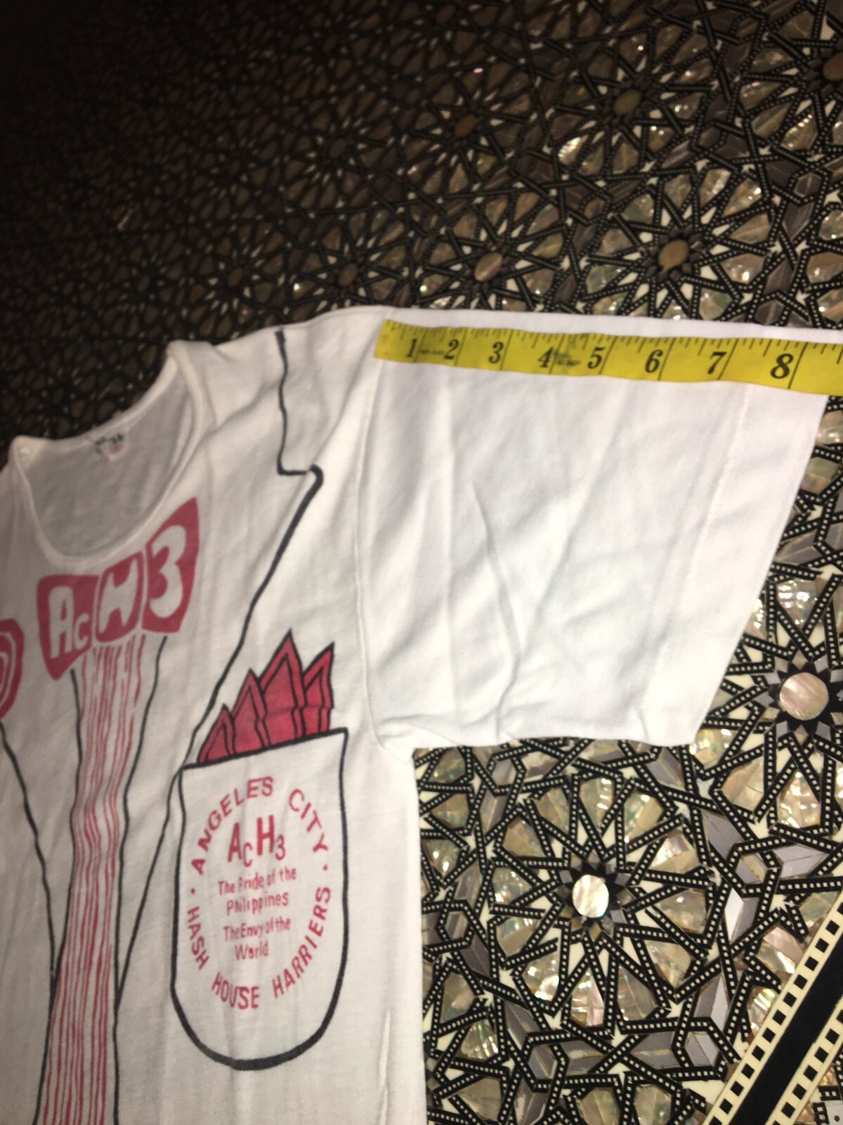 angeles city hash house harriers AcH3 ON ON 1986 vint… - Gem