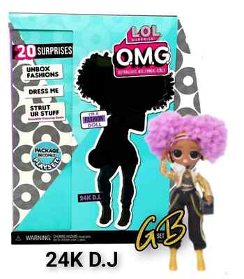 LOL Surprise OMG 24K DJ Winter Disco Fashion Doll + 20 Surprises NEW | eBay