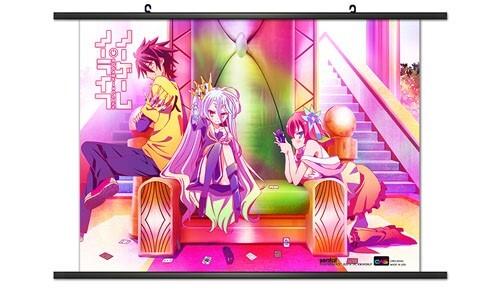 No Game No Life Group Wall Scroll Poster | eBay