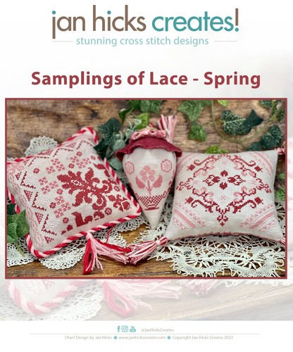 Jan Hicks Creates! - Samplings Of Lace - Spring - Original design by ...