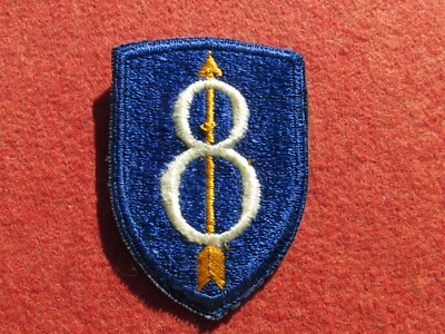 WW 2 US Army 8th Infantry Division Patch Insignia the pathfinder ...