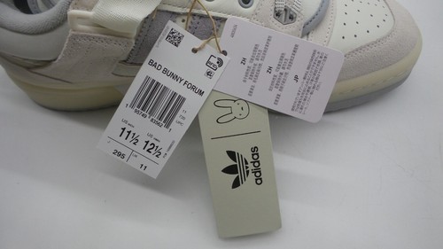 Adidas Forum Buckle Low Bad Bunny White Last Forum HQ2153 Men's Size 11 ...
