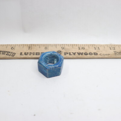 Heavy Hex Nut PTFE Xylan 1424 Coat A194 2H Blue 3/4"-10 | eBay
