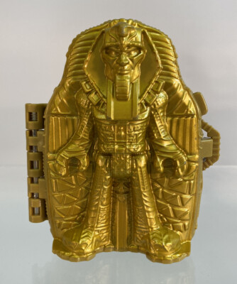 Imaginext Mummy Maker Pharaoh Sarcophagus Gold Tomb Monster Series Mini ...