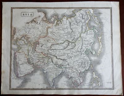 Pre-1900 - Map Asia Continent