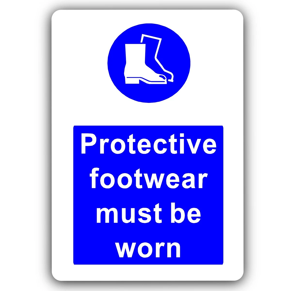 Safety Boots Sign