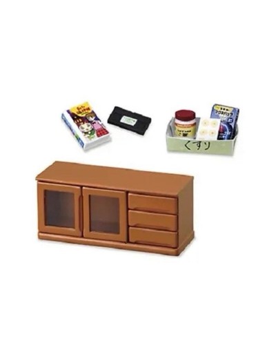 Re-Ment Miniatures Parents Home Furniture Electrical Full Set 8 pieces ...