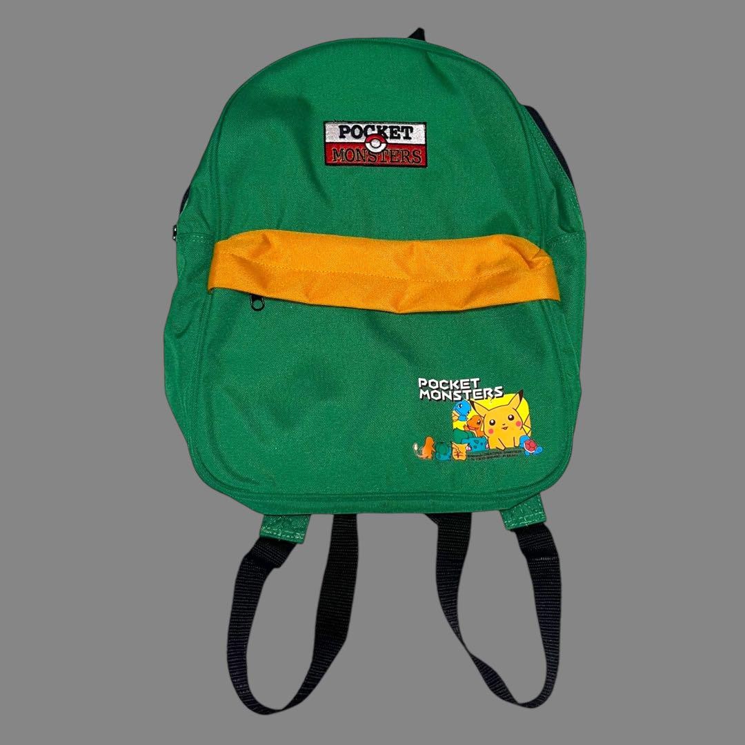 Pokémon 90s Backpack Bag Vintage Anime Collectible - Gem